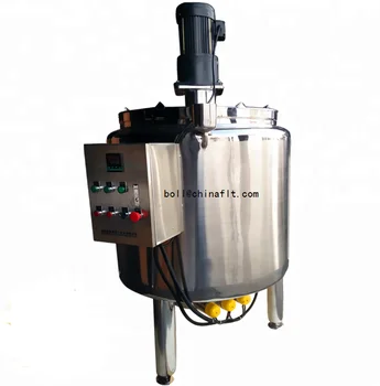 400 Liter Electric Heating Mixing Tank With Agitator And Heater - Buy ...