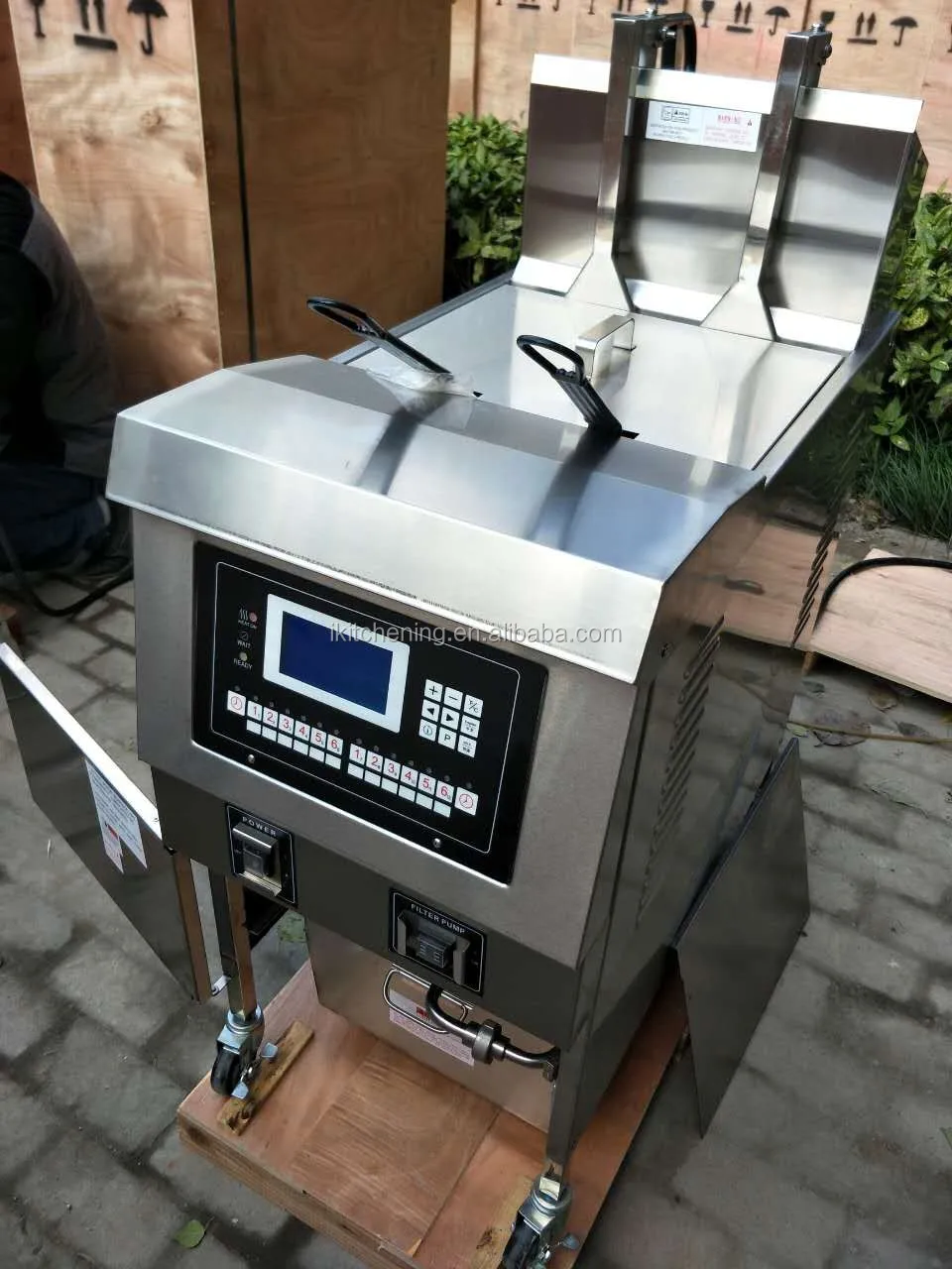 High Quality Pitco Henny Penny Commerical Deep Fryer Automatic Basket Auto Lift / Broasted ...