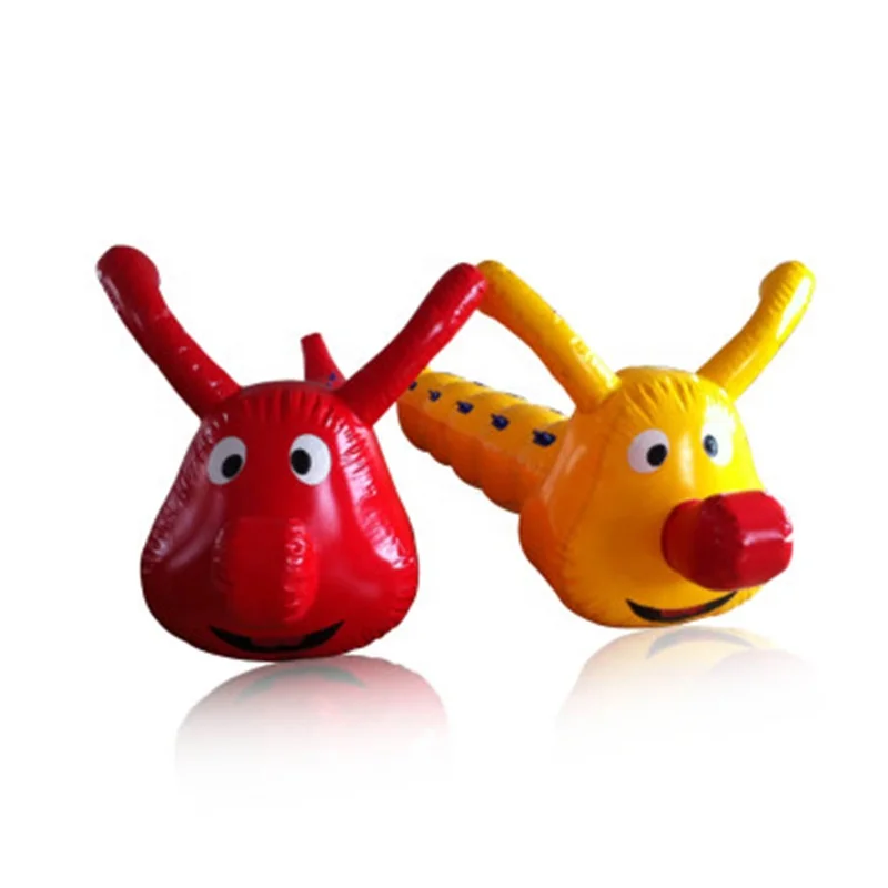 Customized Inflatable Carpenterworm Teamwork Building Race Game Events ...