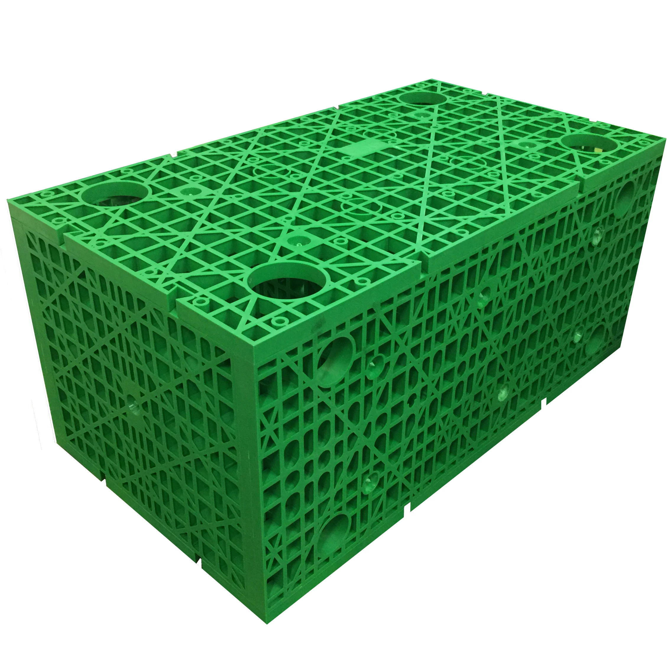 Tanque de infiltración geocelular de aguas pluviales subterráneas ...