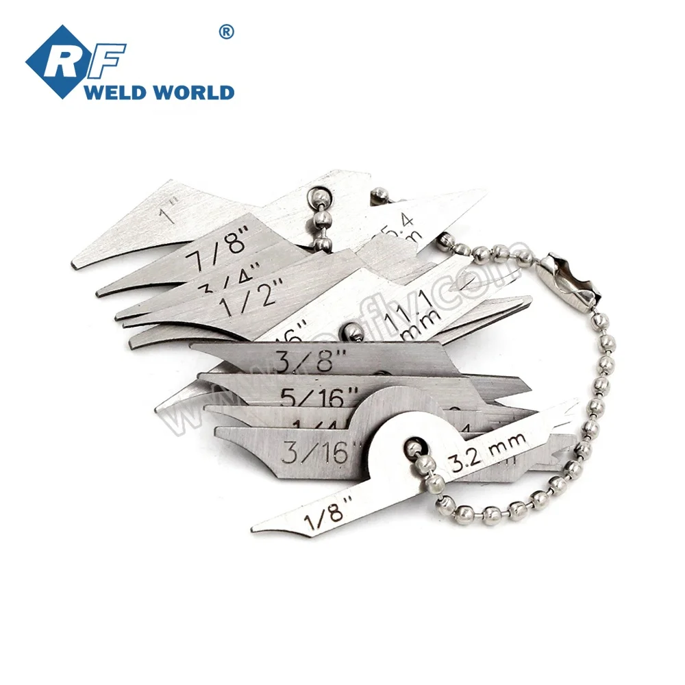 Rocfly Brand Mini Fillet Weld Gauge Measuring Keys (11pcs) - Buy Fillet ...
