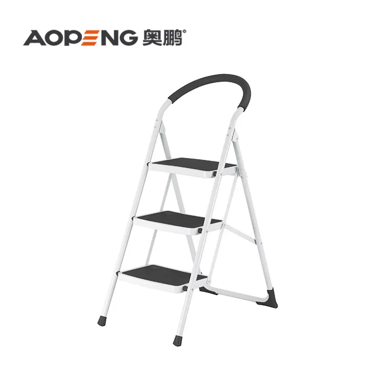 Easy to Operate Safety Step Ladders 3 Steps Steel Step Ladder En131 ...