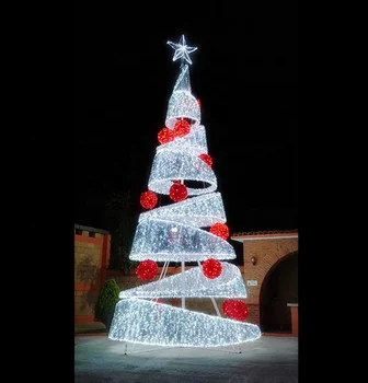 Outdoor Lighted Metal Christmas Trees - Buy White Outdoor Lighted ...