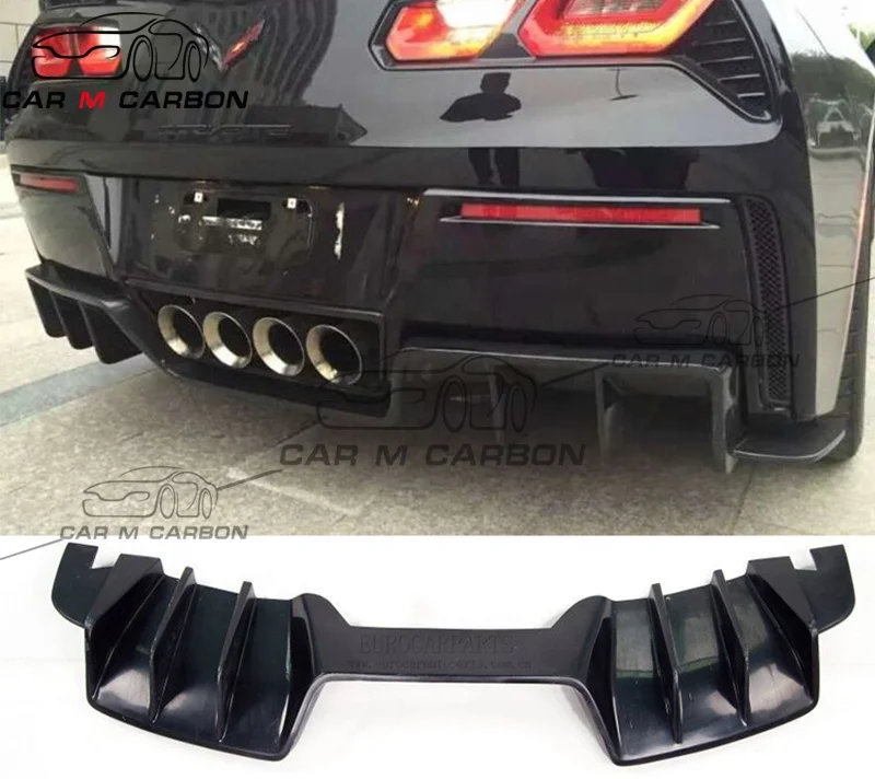 C7 Rear Diffuser Pd Design For C7 Carbon Rear Lip - Buy Carbon Rear Lip ...