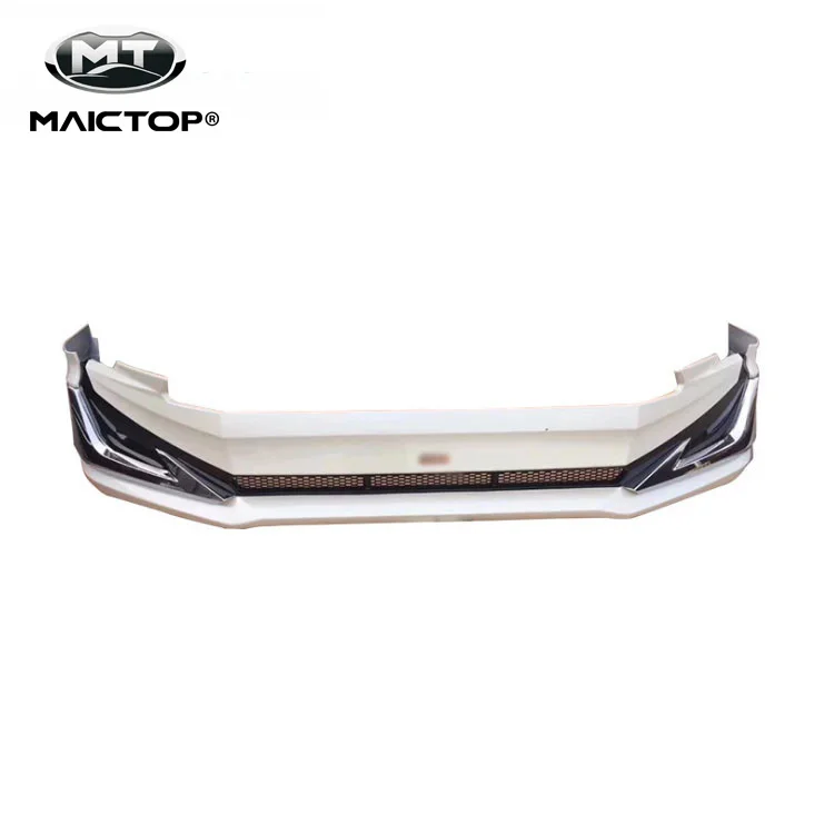 Maictop Front Bumper Spoiler with LED for Prado FJ150 2018| Alibaba.com