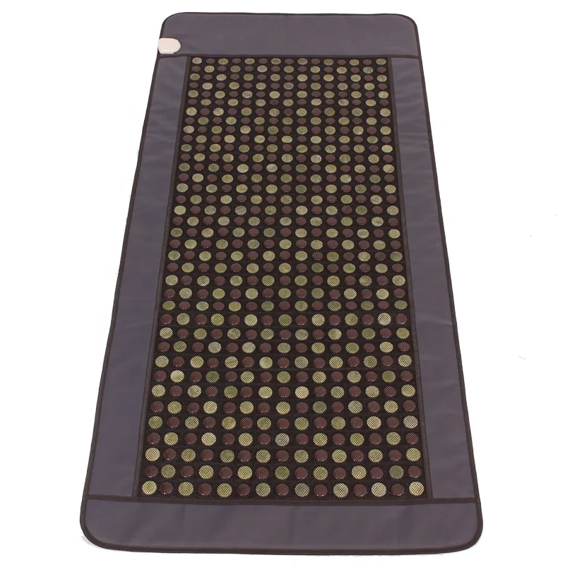 Digital Spine Korean Jade Tourmaline Stone Mat Pain Relief Infrared ...