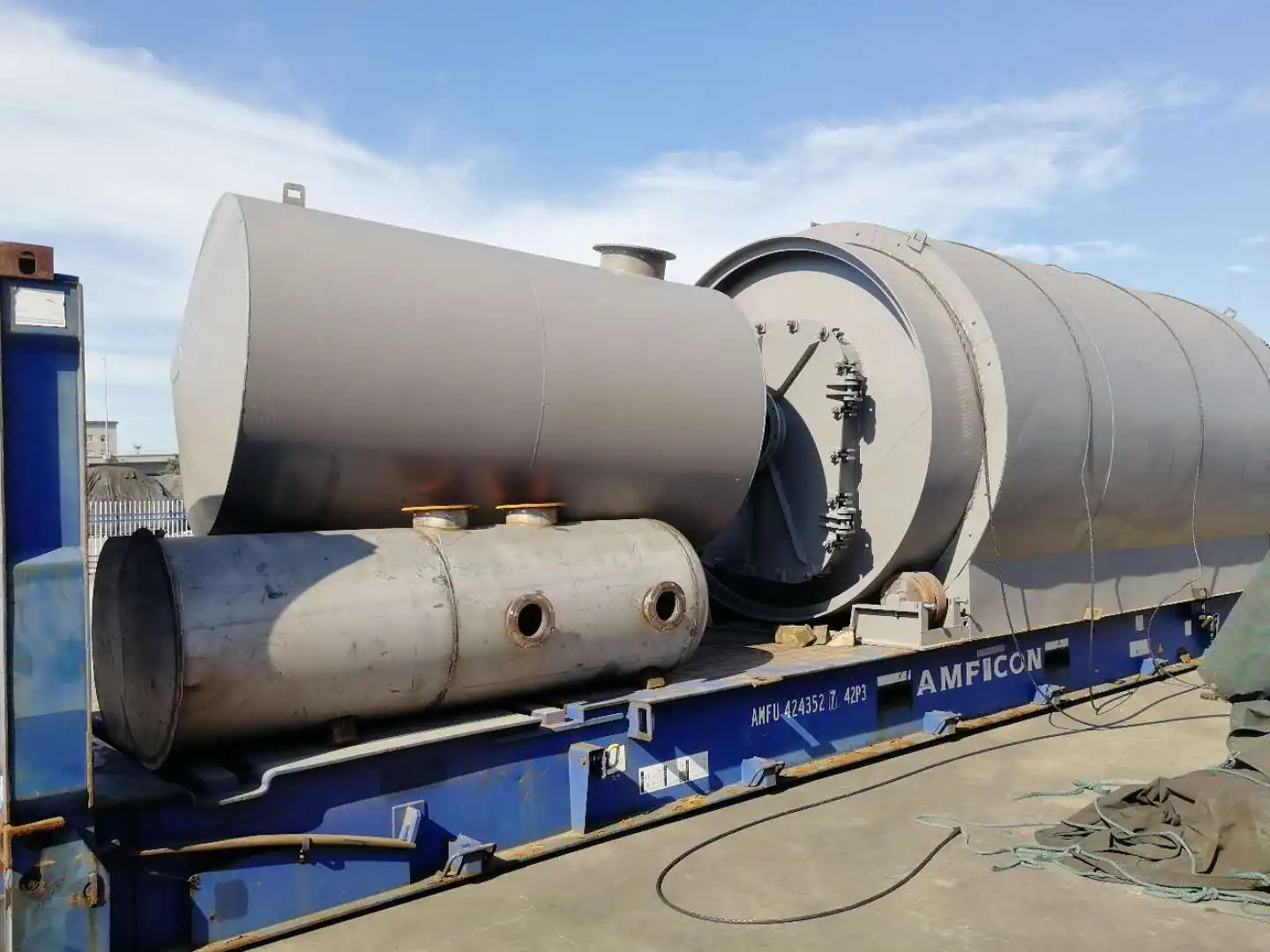 Horizontal Type Plastic Bottle Recycling Machine Converting Plastic ...