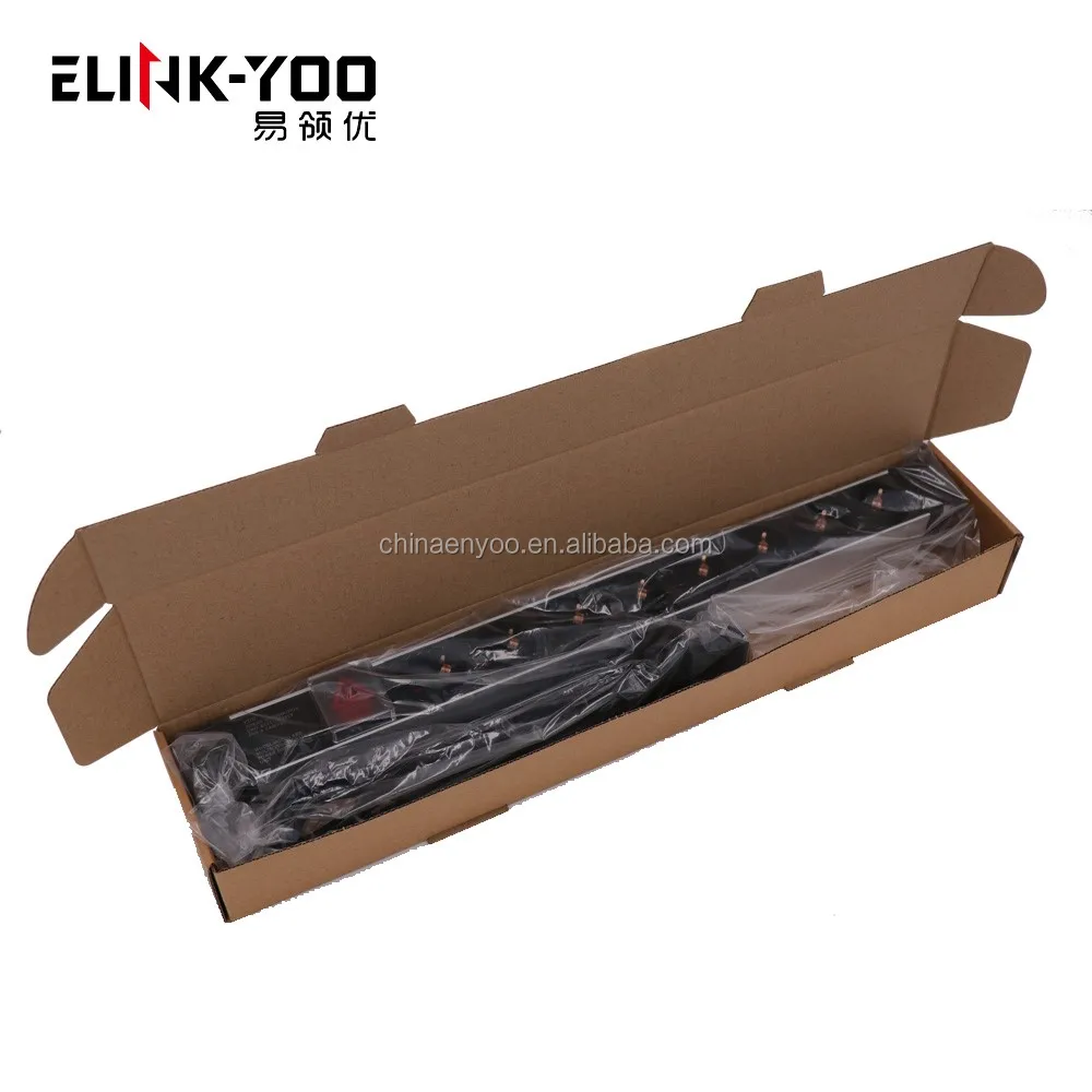 1u Power Distribution Unit (pdu),8 Sockets Out Let Eu Type Pdu With 2m ...