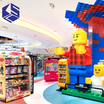 Lovely Retail Toy Shop Interior Design Wooden Toy Store Display For ...