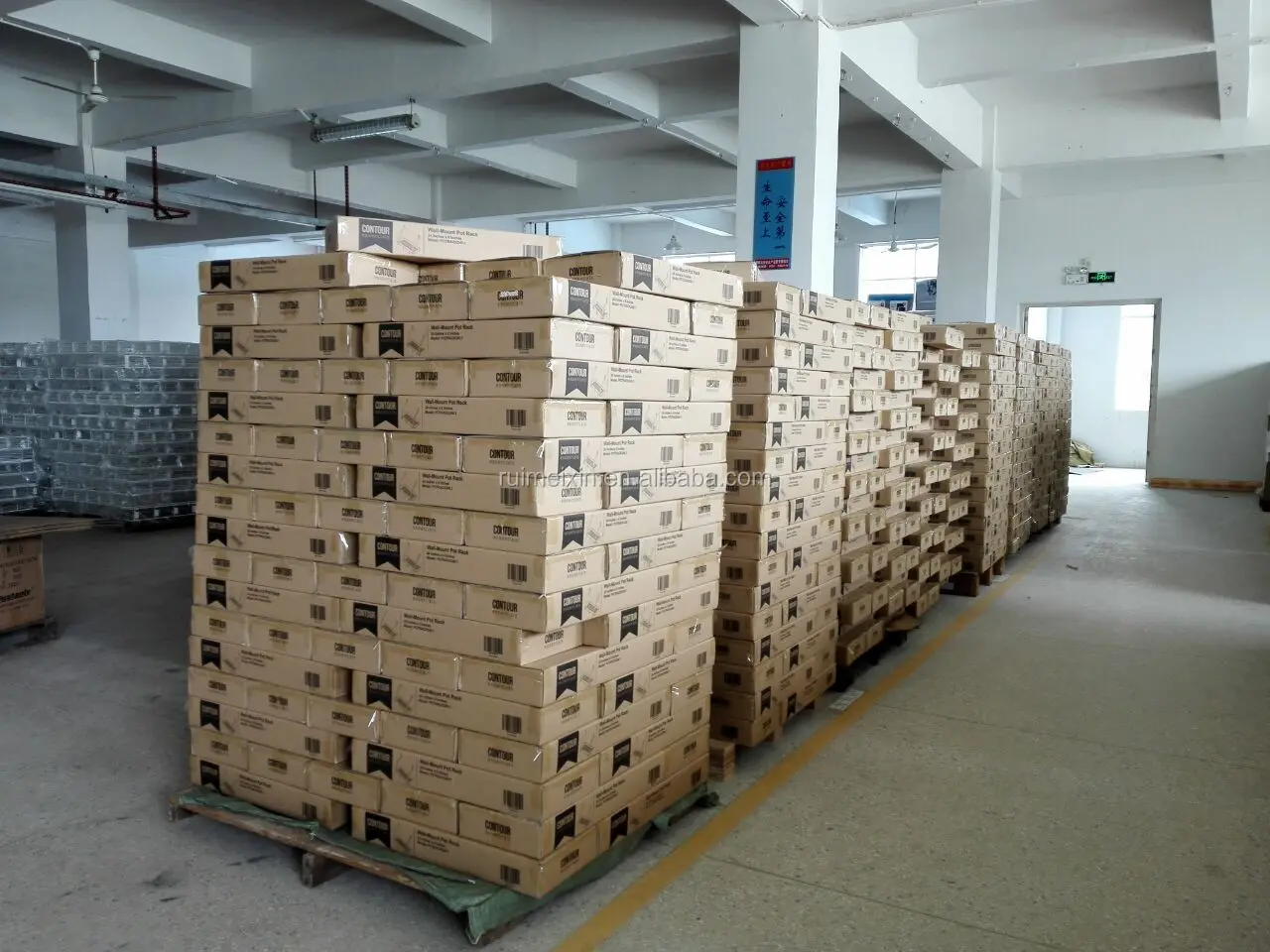 Retail Store Metal Square Wire Basket Merchandise Dump Bin Display ...