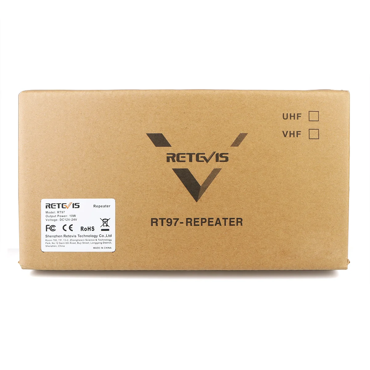 Retevis Rt97 Portable Signal Repeater/booster Amplifiertwo Way Radio ...