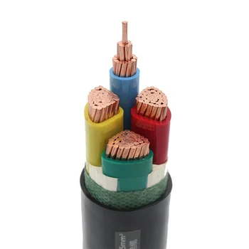 Vv4x4mm 0.6/1kv Pvc Insulated 4 Core Power Cable Vv Vv22 Yjv Yjv22 Yc ...