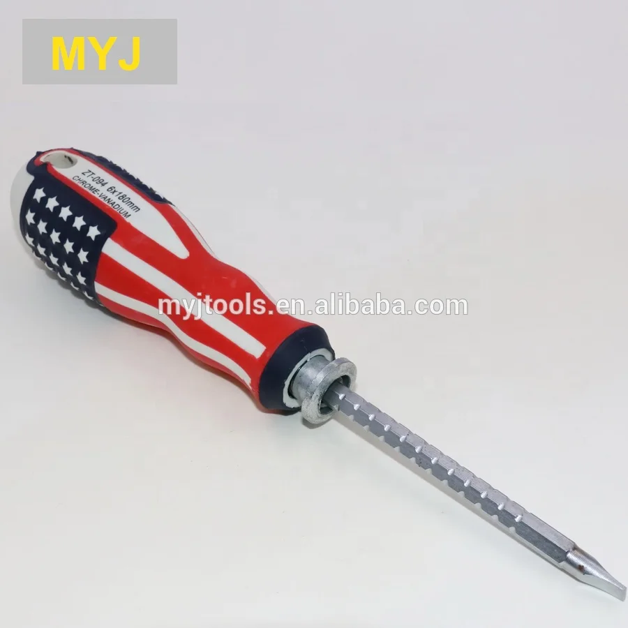 Cheap Hardware Store Tools - Adjustable Branded Screwdriver
