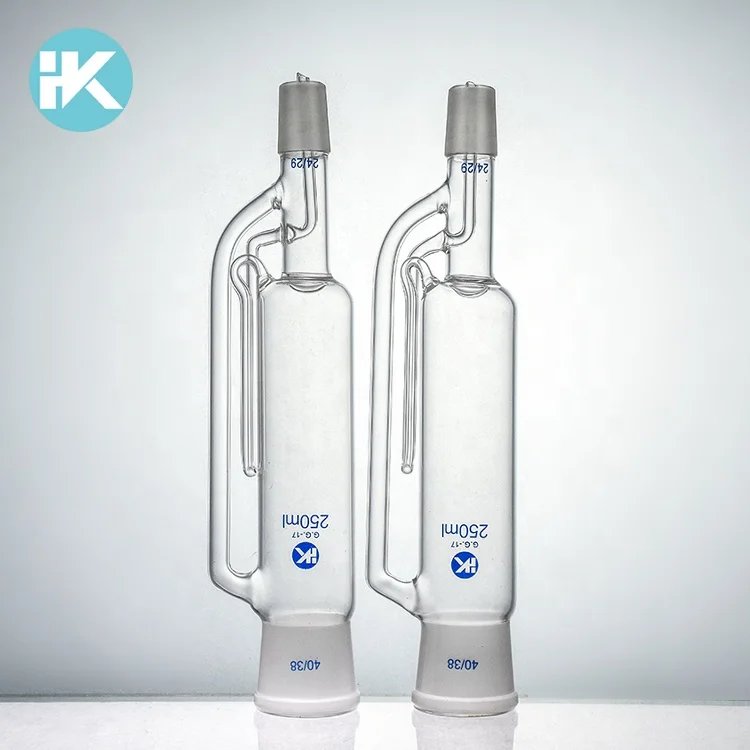 Verre de laboratoire Appareil de Distillation D'extraction Soxhlet Tube ...