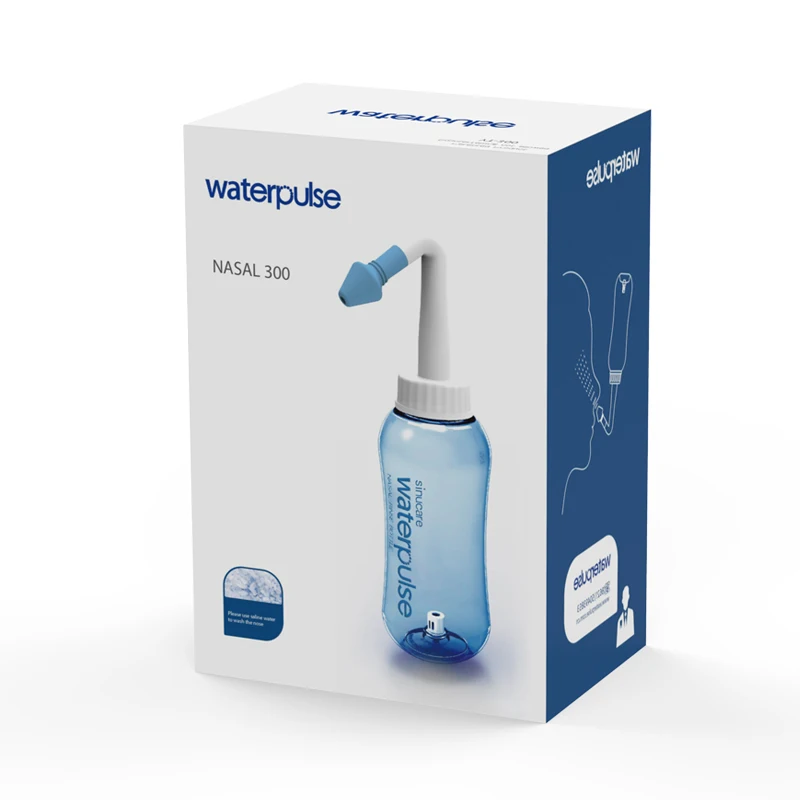 Waterpulse Patented Sea Water For Nose Sinus Rinse Pot Nasal Wash ...