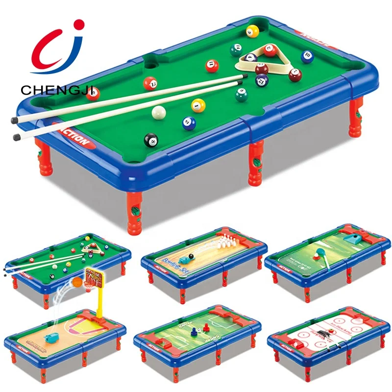 Hot selling plastic educational mini pool table billiard finger indoor ...