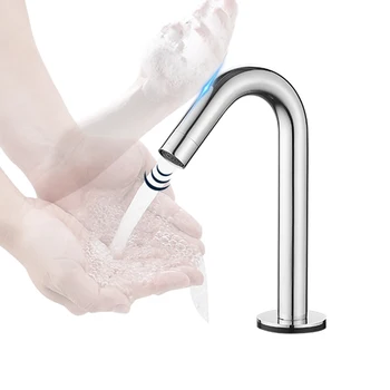 Touch Infrared Wash Basin Mixer Automatic Sensor Basin Faucet - Buy ...