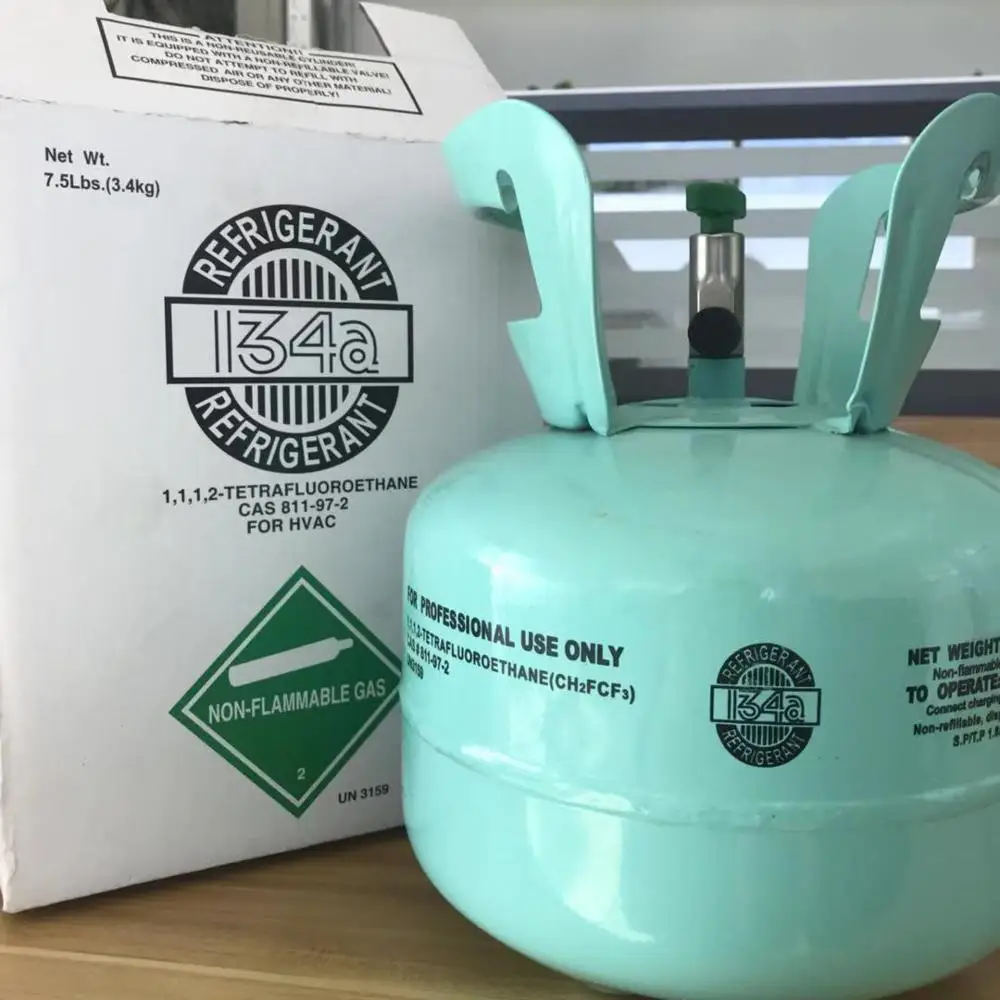 3.4kg Disposable Cylinder R134a Gas For Turkey Market - Buy R134a Gas ...
