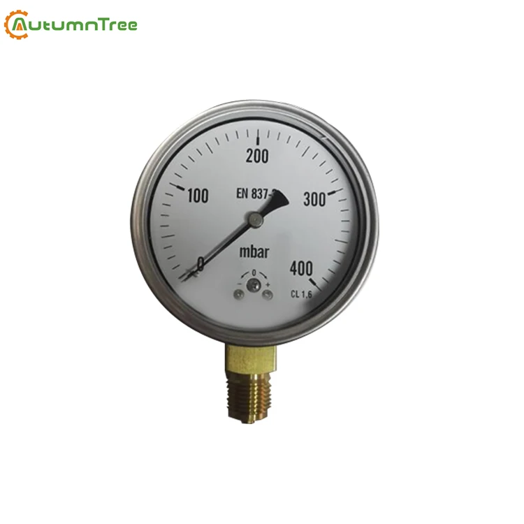 Black steel case bayonet bezel din piston type capsule gauge| Alibaba.com