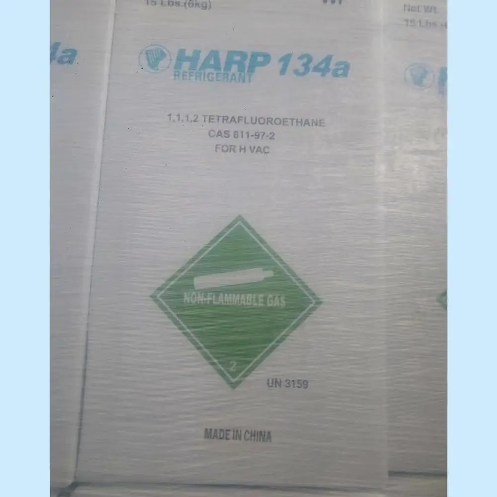 Bouteille Jetable De Gaz Réfrigérant De Marque Harp R134a 13.6kg - Buy R134a Gaz,Harpe R134a ...