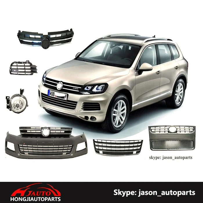 Auto Body Accessories Parts for VW Touareg Front Bumper Grille Body ...