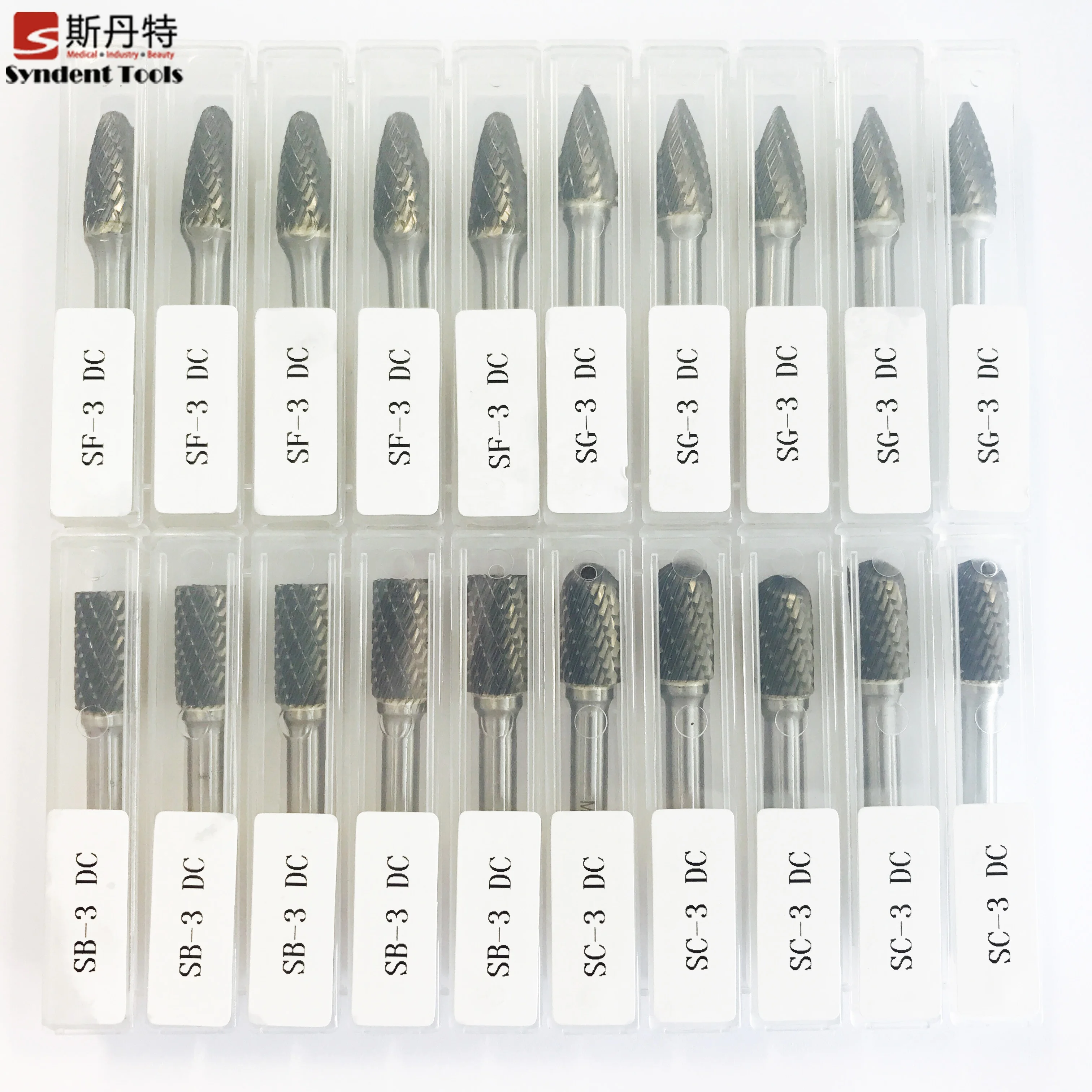 Industry Abrasive Deburring Tool 10pcs Tungsten Carbide Burr Set - Buy ...