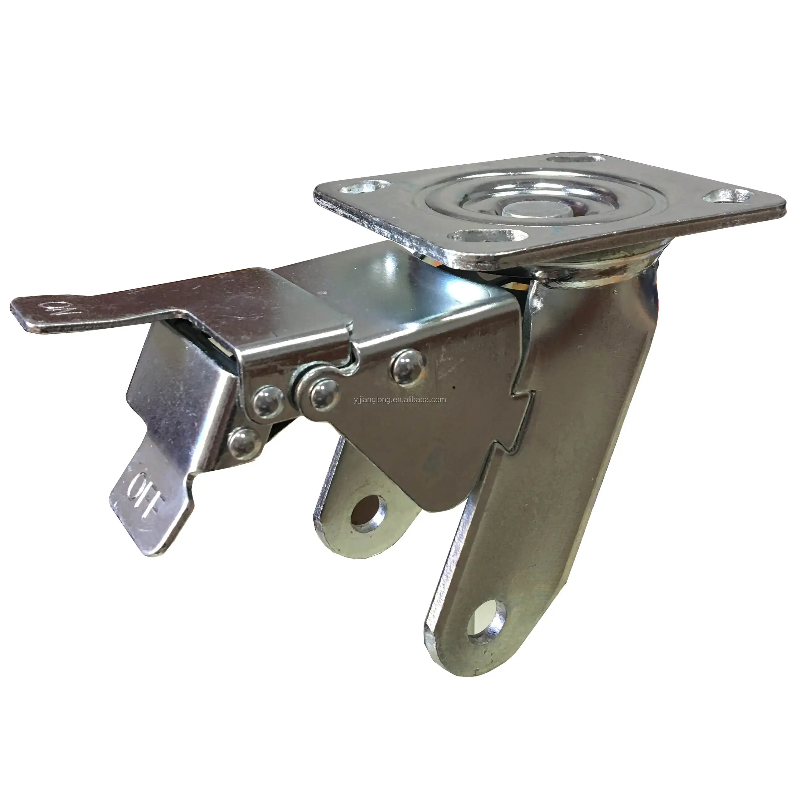 6 Inch Caster Universal Bracket Brake Bracket - Durable & Heavy Duty