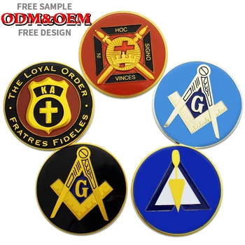 Custom Masonic Car Emblem High Quality Car Emblem Peel And Stick Auto ...