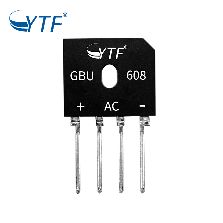 Fase única rectificador de puente GBU608 6A GBU606 GBU604 GBU602 GBU601| Alibaba.com