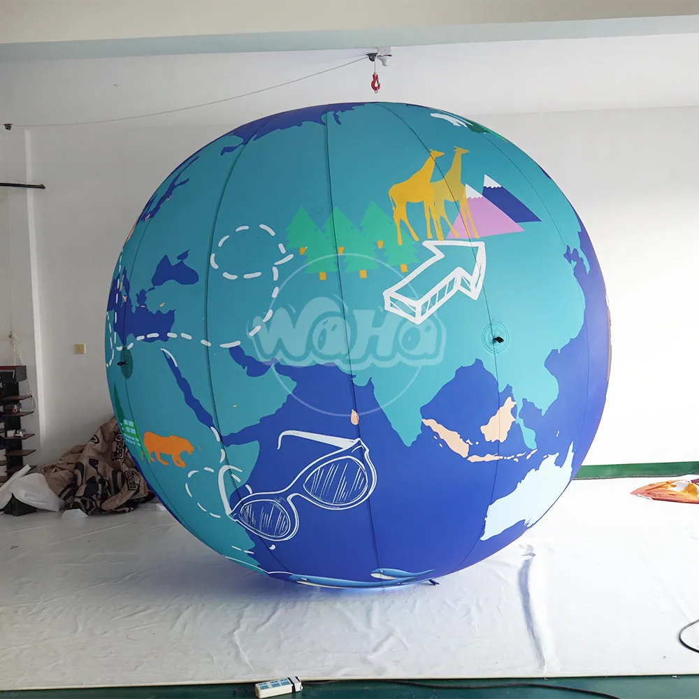 Inflatable Map Altas World Globe Ball Inflatable Balloon For Shop ...