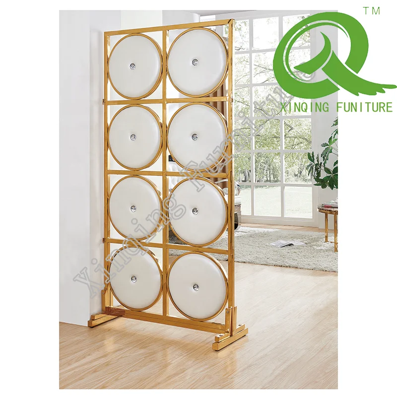 Folding Modern Style Stainless Steel Decorative Byobu - Buy High ...