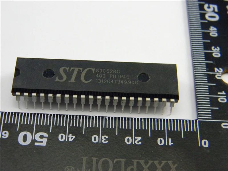 Taidacent STC89C52 STC MCU DIP40串口编程stc单片机编程器STC89C52RC IC支持串行编程 ...