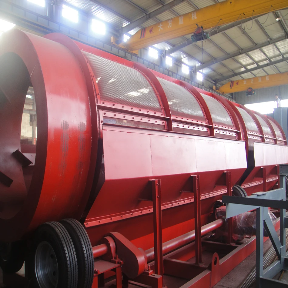 Manufacturer Customization Rotary Drum Screen Machine For Compost - Buy ...