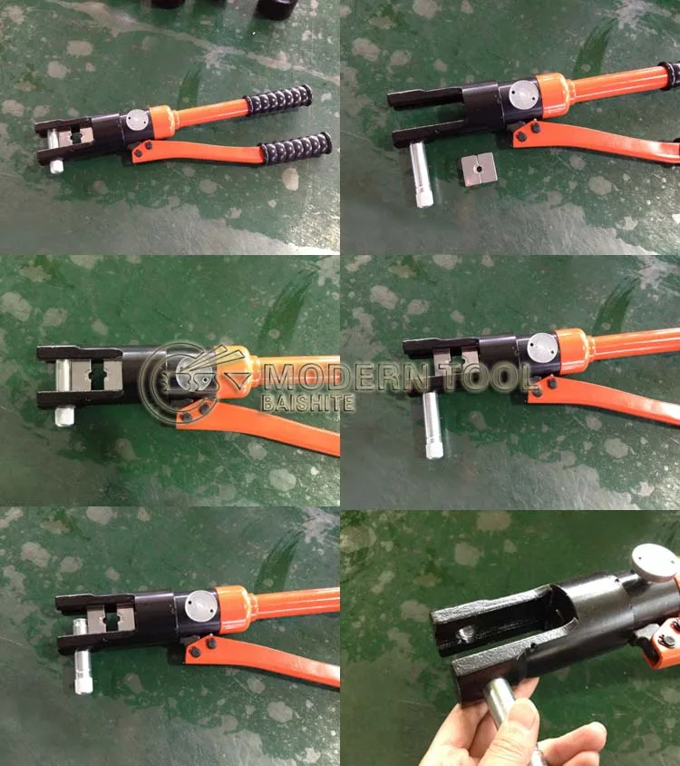 Hexagon Hydraulic Crimping Tool Wire Crimp Lug Pliers Wire Clamp Cable ...
