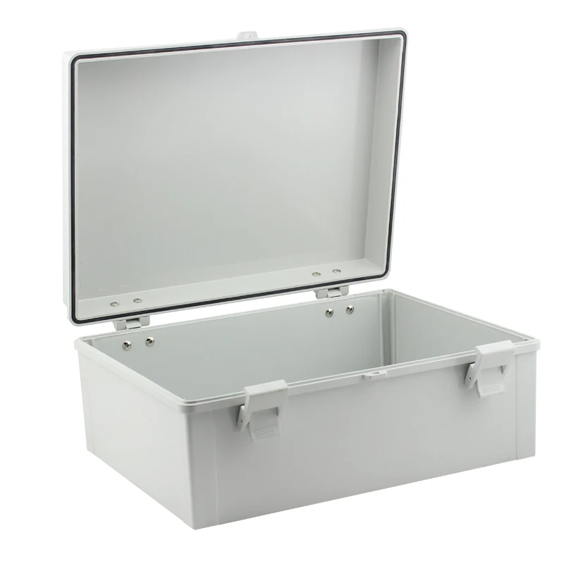 Saipwell Pc Clear Waterproof Box With Inner Hinge Flame Retardant ...