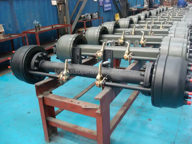 10 Bolts Double Wheel Hub Fuwa Trailer Axle - High Strength