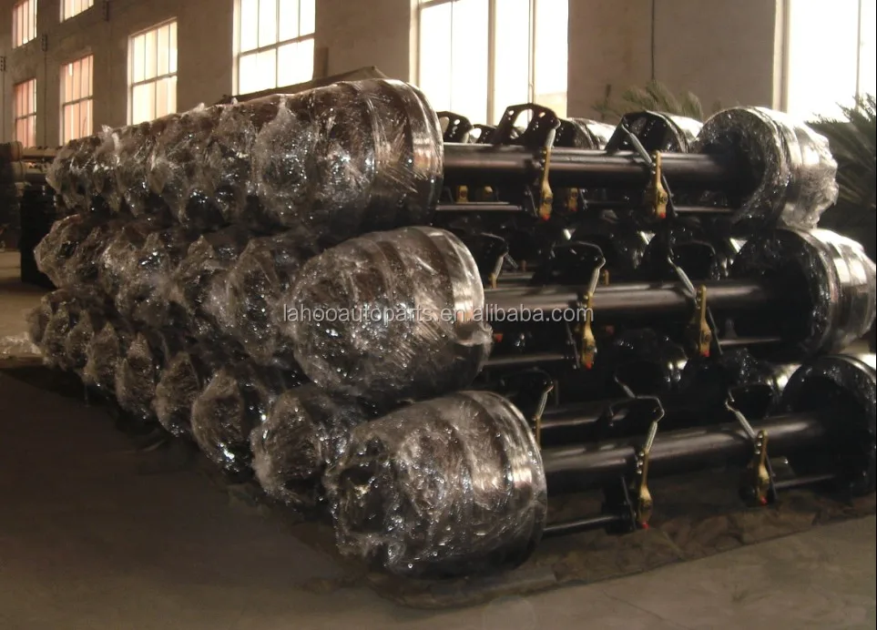 10 Bolts Double Wheel Hub Fuwa Trailer Axle - High Strength