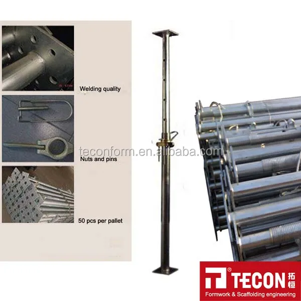 TECON Acrow Props - Adjustable Formwork Shoring Solutions