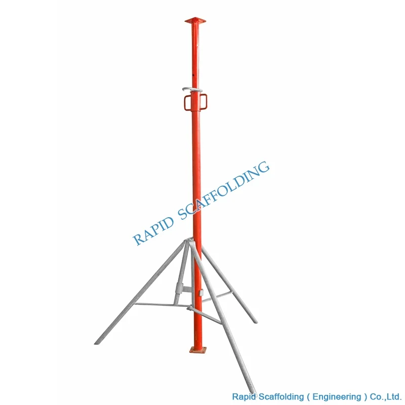 Galvanized Powder Coated Adjustable Steel Acrow Scaffolding Props For ...