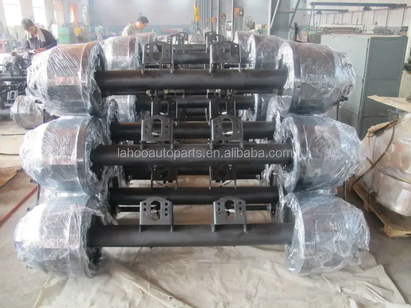 10 Bolts Double Wheel Hub Fuwa Trailer Axle - High Strength