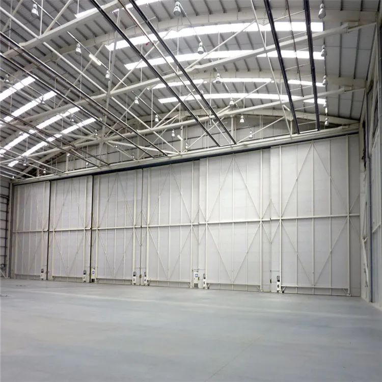 Prefabricated Steel Truss Roof Arch Airplane Hangar Metal Frame ...