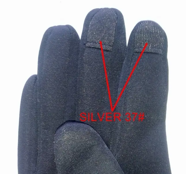 Silver Fiber ESD Fabric for Touch Screen Glove Gaming