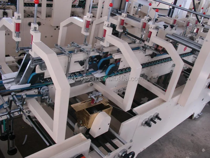 Automatic Glue Machinery Corrugated Box Folding Gluing Folder Gluer ...