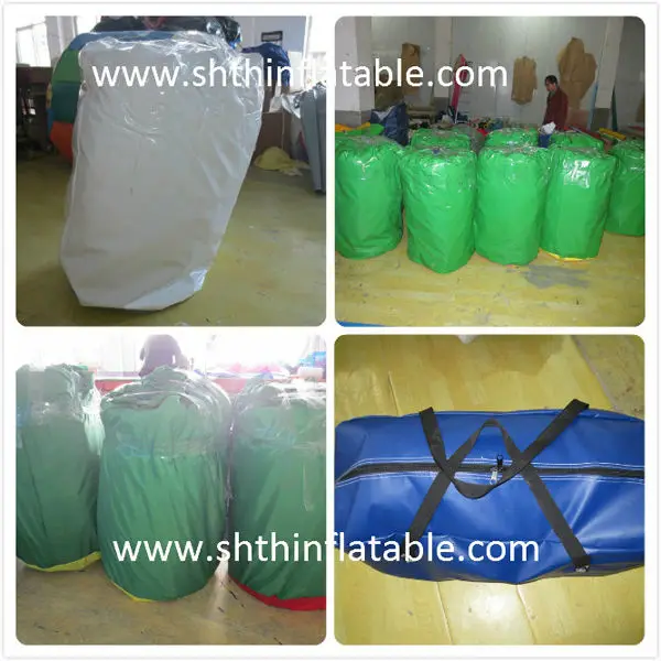 Cheap Inflatable Speedball Air Bunker / Air Pvc Barrier / Inflatable ...