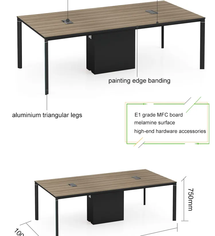 Conference Table for 6 - Stylish & Durable Office Furniture