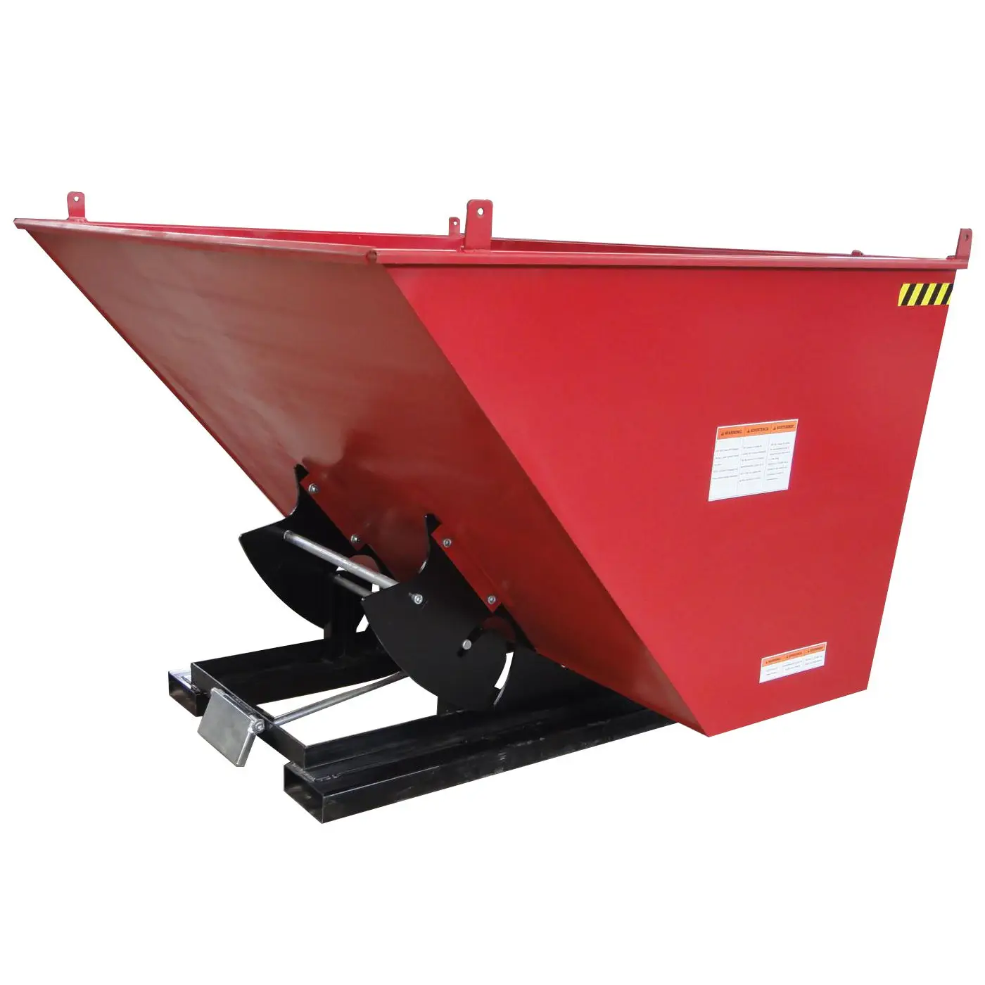 Heavy Duty Forklift Tipping Bin Hoppers, Self Dumping Steel Hoppers ...