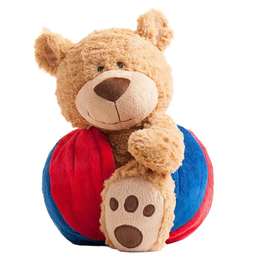 Two Sides Plush Teddy Bear Reveals Flip Animals Toy Reversible Plush 2 ...