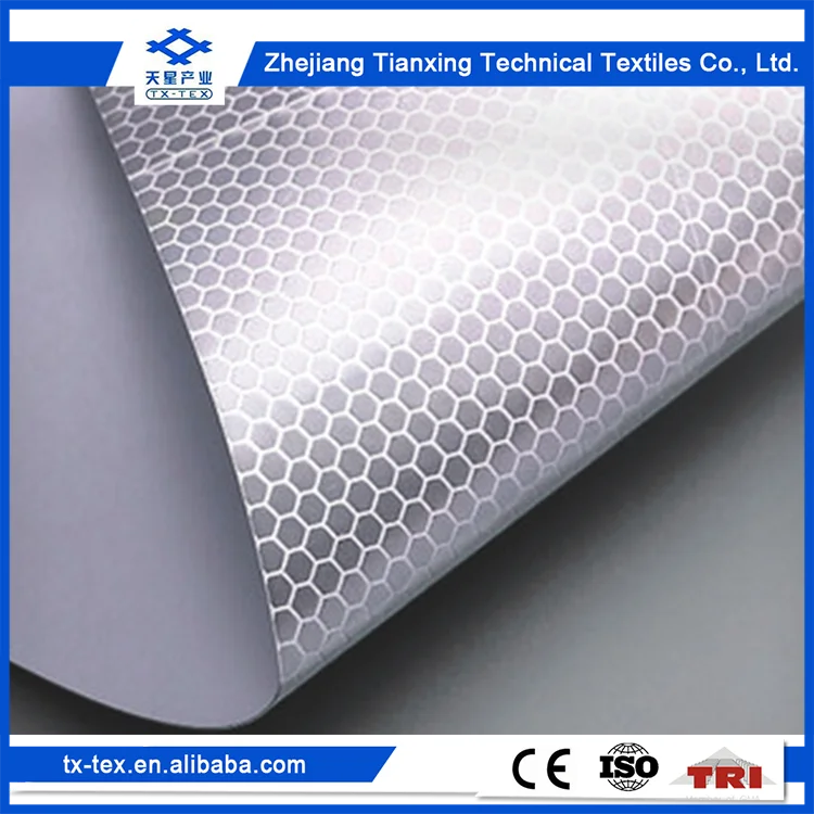 Polyester Fabric Reflective Vinyl Reflective Sheeting Polyester Fabric ...