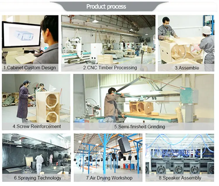 Lase Sound A-12W Double 12 Inch Active Line Array Speakers