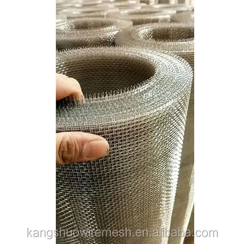 30 40 Mesh Fecral Woven Wire Mesh Fireproof Mesh For Fireplace Screen ...